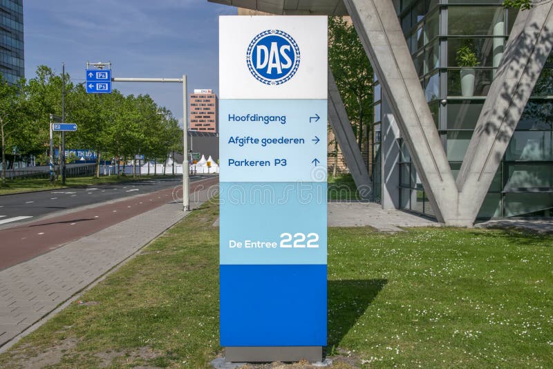 Billboard from the DAS Company at Amsterdam the Netherlands 2019 ...