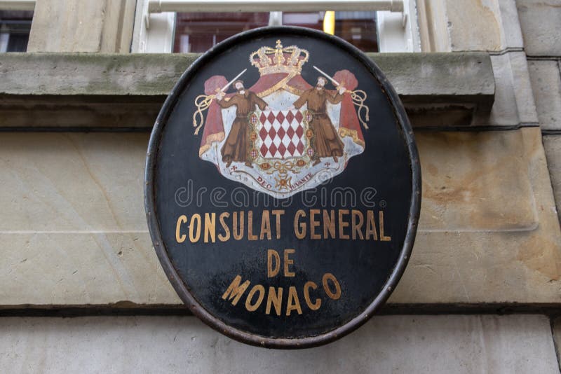 Billboard Embassy Consulat General De Monaco at Amsterdam the ...