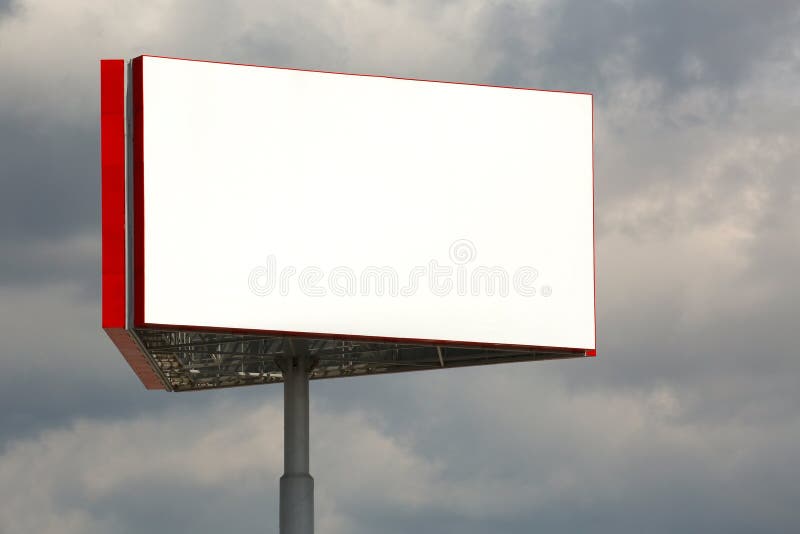 Billboard stock photo. Image of banner, marketing, canvas - 60338476