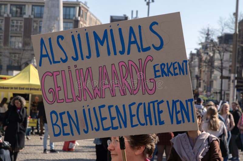 Billboard Equal Rights for All at Amsterdam the Netherlands 8-3-2025 ...