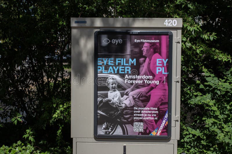 Billboard Eye Filmmuseum at Amsterdam the Netherlands 5-5-2025 ...
