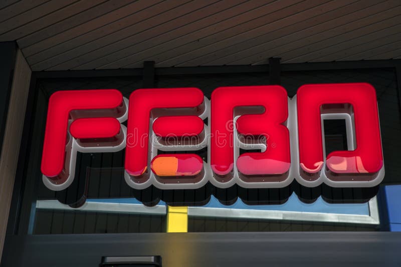Billboard Febo Restaurant at Amsterdam the Netherlands 11-3-2022 ...