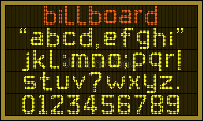 Round Pixel Font Stock Illustrations – 432 Round Pixel Font Stock ...