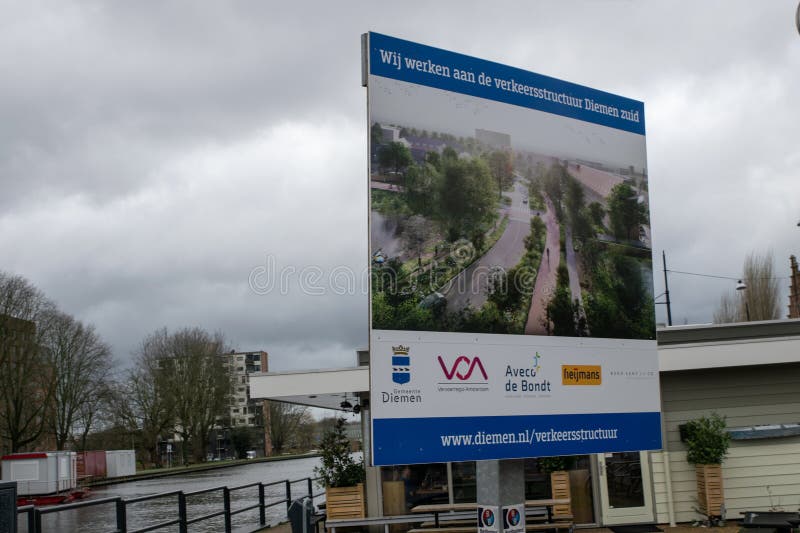 Billboard Gemeente Diemen Reconstructions at Diemen the Netherlands 6-1 ...
