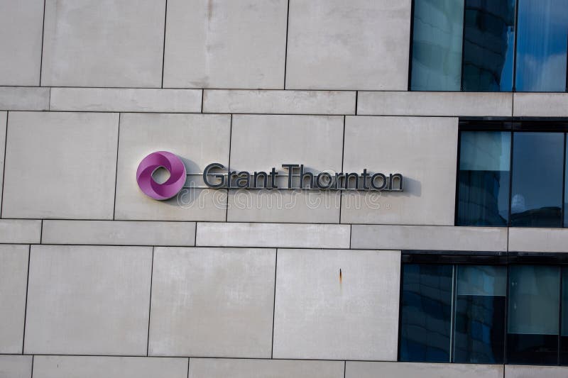 Billboard Grant Thornton at Amsterdam the Netherlands 27-10-2024 ...