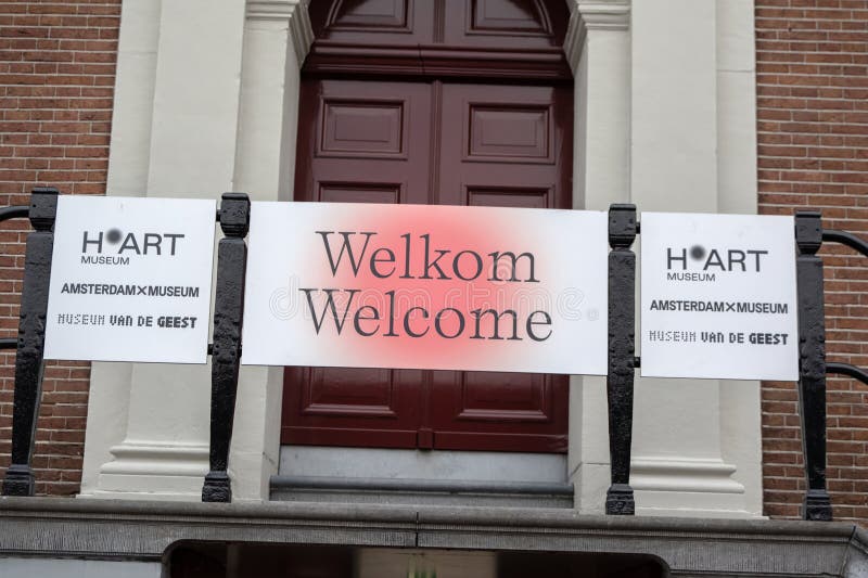 Billboard H Art Museum at Amsterdam the Netherlands 13-2-2025 Editorial ...