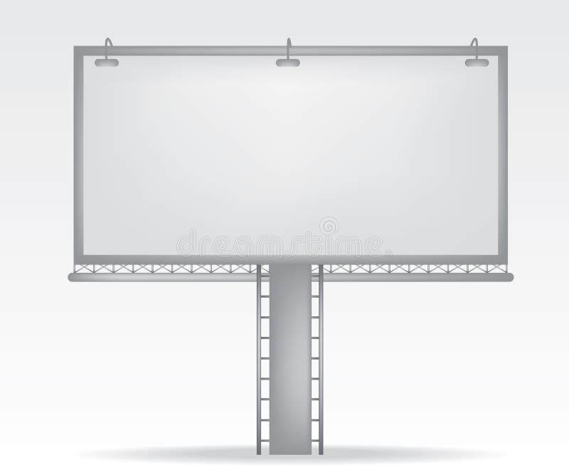 Billboard illustration stock vector. Illustration of billboard - 21756995
