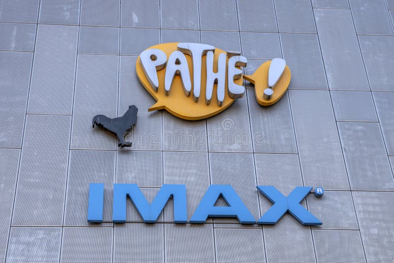 Pathe Imax Cinema, Facade and Logo of the Pathe Imax Theater, Movie ...