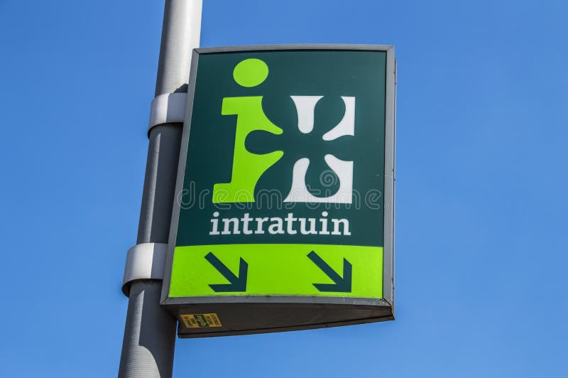 Billboard from the Intratuin Company at Amsterdam the Netherlands 2018 ...