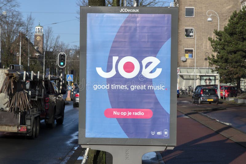 Billboard Joe Radio Station at Amsterdam the Netherlands 26-1-2023 ...