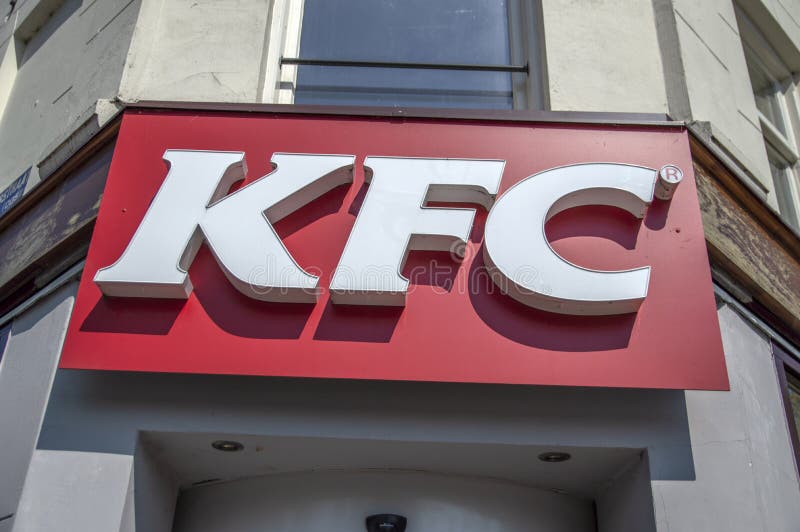 Billboard KFC at Amsterdam the Netherlands 2019 Editorial Image - Image ...