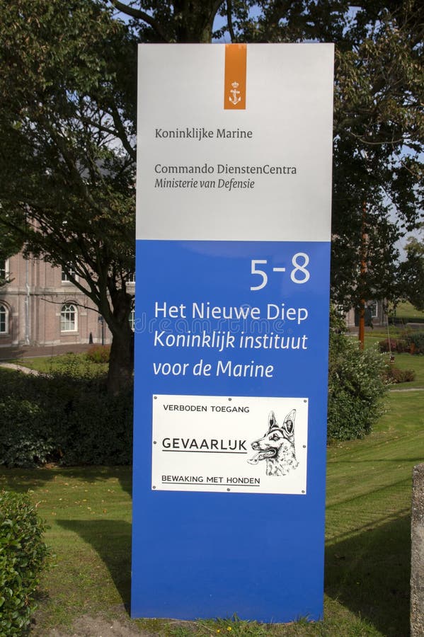 Billboard Koninklijke Marine Commando DienstenCentra at Amsterdam the ...