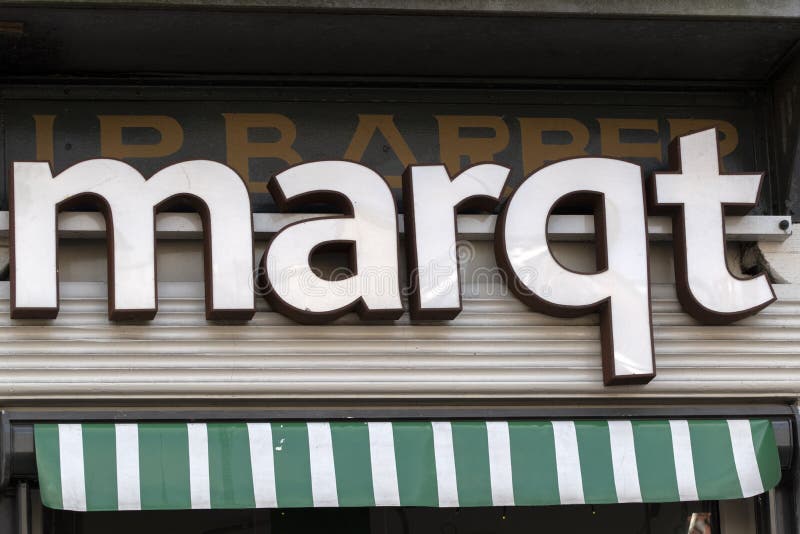 Billboard Marqt Supermarket at Amsterdam the Netherlands 30-1-2022 ...