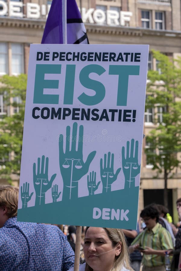 Billboard Political Party Denk at Amsterdam the Netherlands 11-6-2022 ...