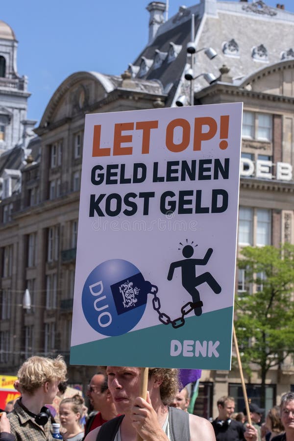 Billboard Political Party Denk at Amsterdam the Netherlands 11-6-2022 ...