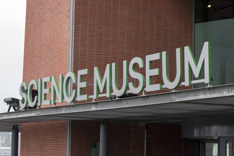 Billboard Science Museum Nemo at Amsterdam the Netherlands 2019 ...