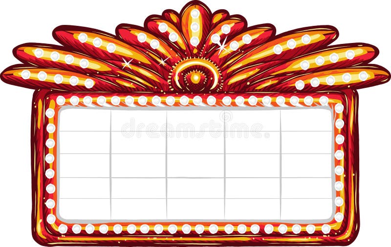 Cinema Sign Clipart Box