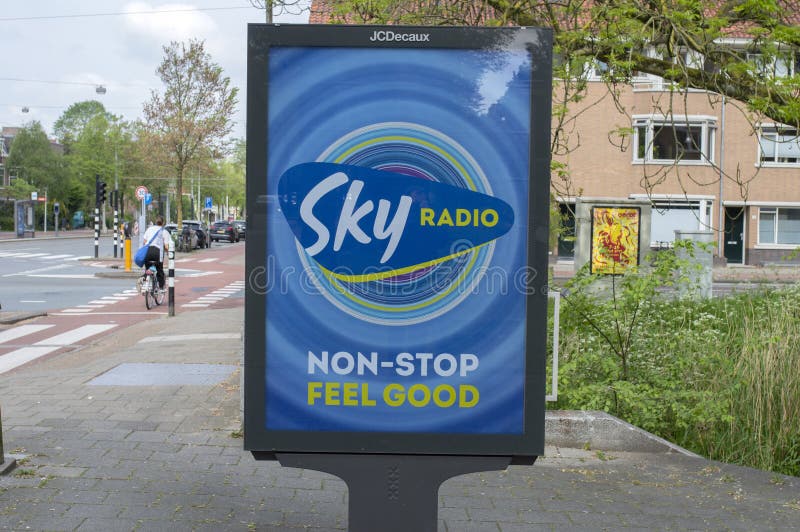 Billboard Sky Radio at Amsterdam the Netherlands 9-5-2024 Editorial ...