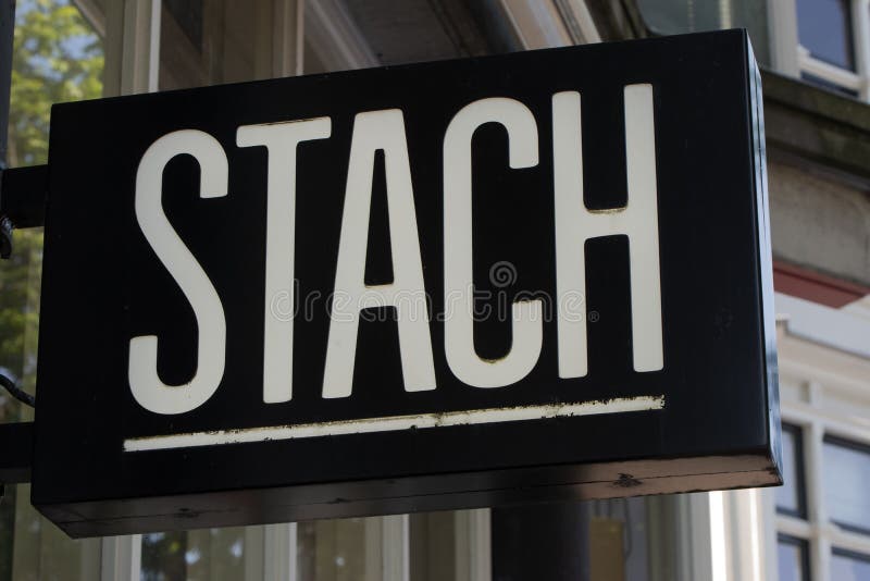 Billboard Stach at Amsterdam the Netherlands 23-6-2022 Editorial Stock ...