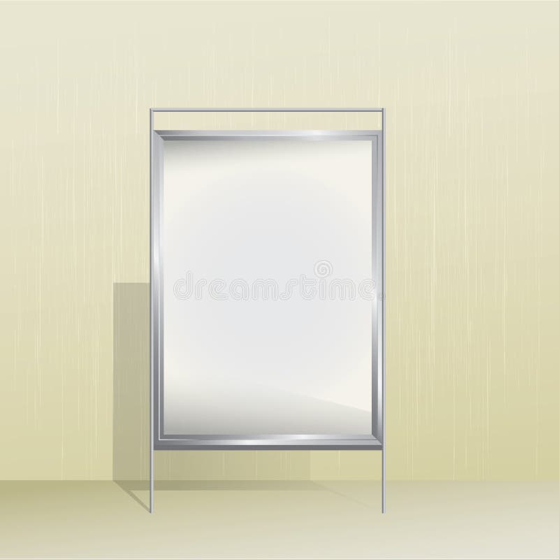 Billboard. Vector Illustration Decorative Design Stock Vector ...