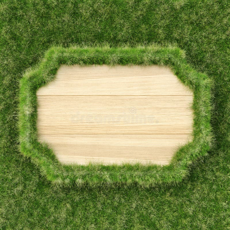 Billboard stock illustration. Illustration of grass, grow - 57135061