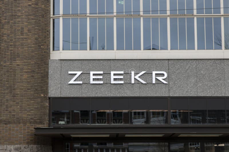 Billboard Zeekr Store at Amsterdam the Netherlands 21-3-2024 Editorial ...