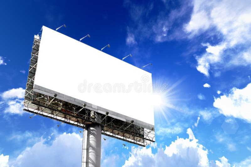 Billboards stock photo. Image of information, structure - 40980618