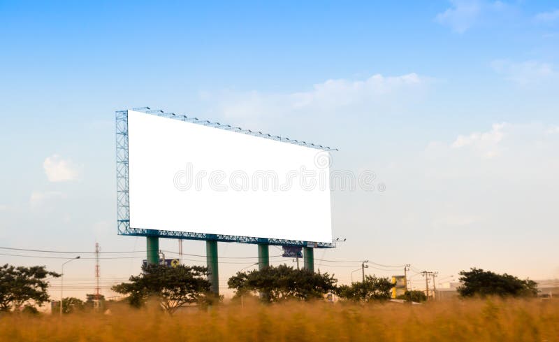 Billboards stock image. Image of advertising, outdoor - 40981041