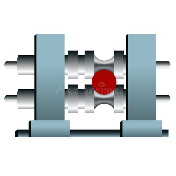Billet Making stock vector. Illustration of process, clip - 41305605