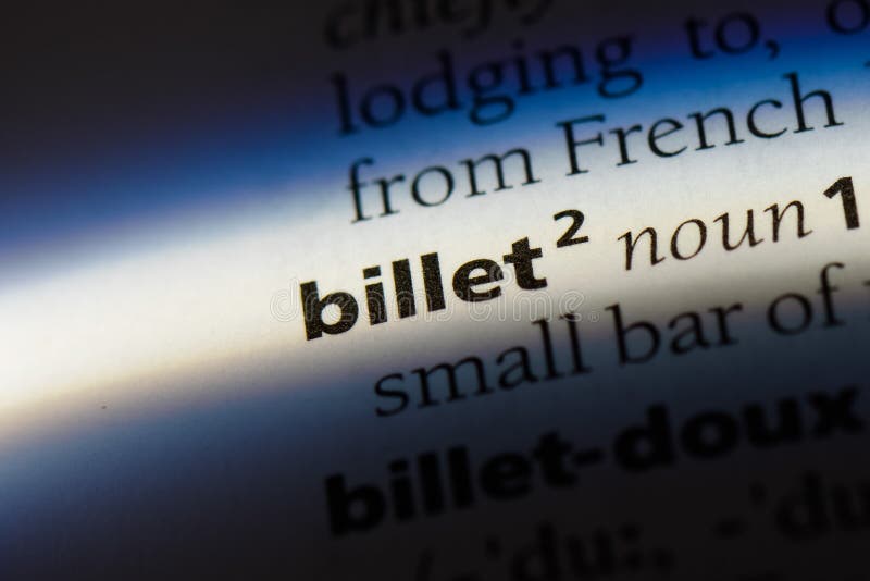 Billet stock image. Image of printed, definition, page - 114404937