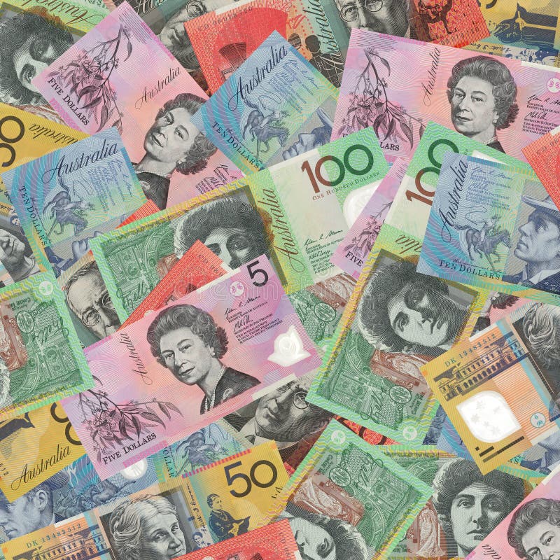 Billets De Banque Du Dollar Australien Image stock - Image du devise ...