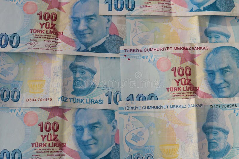 Billets De Banque Turcs Lire Turque (TL) Photo stock - Image du credit ...