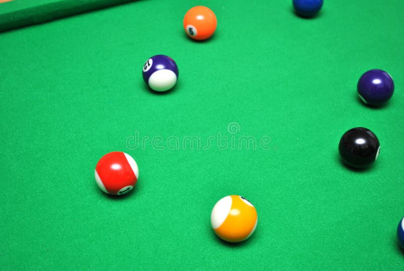 Billiard stock image. Image of billiard, three, chalk - 17722225