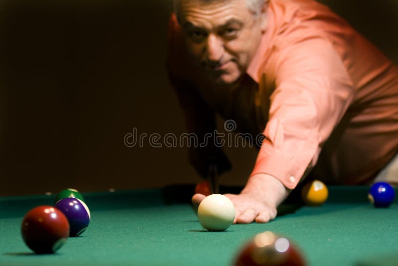 Senior man playing bridge stock photo. Image of adult - 9003856