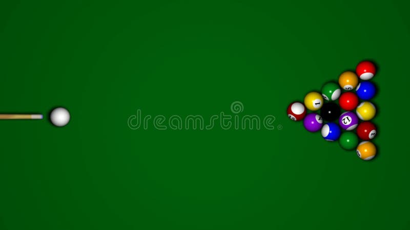 Billiard Animation stock video. Video of abstract, commotion - 48176741