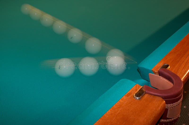 Billiard ball - motion. stock photo. Image of breaking - 3517002