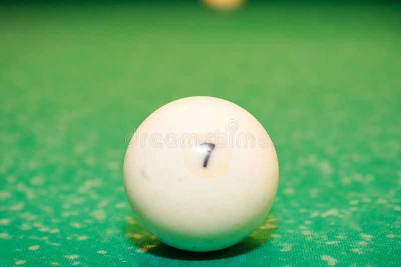 Billiard ball number 7 stock image. Image of ball, competition - 108716159