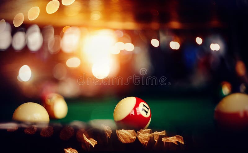 Billiard Ball with Number Eleven Stock Image - Image of ball, game ...