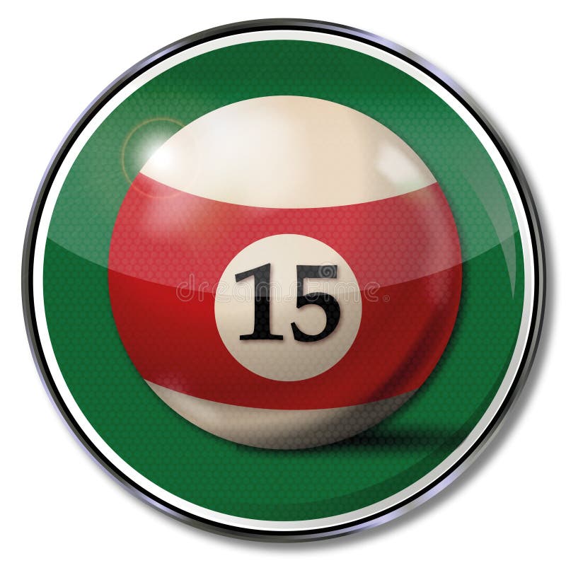 Billiard Ball Number Fifteen Stock Illustrations – 903 Billiard Ball ...