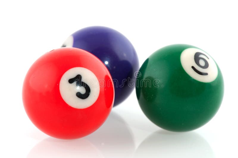 Billiard balls stock image. Image of competitive, entertainment - 98772615