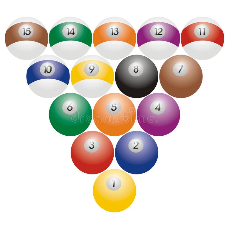 Snooker Balls Stock Illustrations – 7,736 Snooker Balls Stock ...
