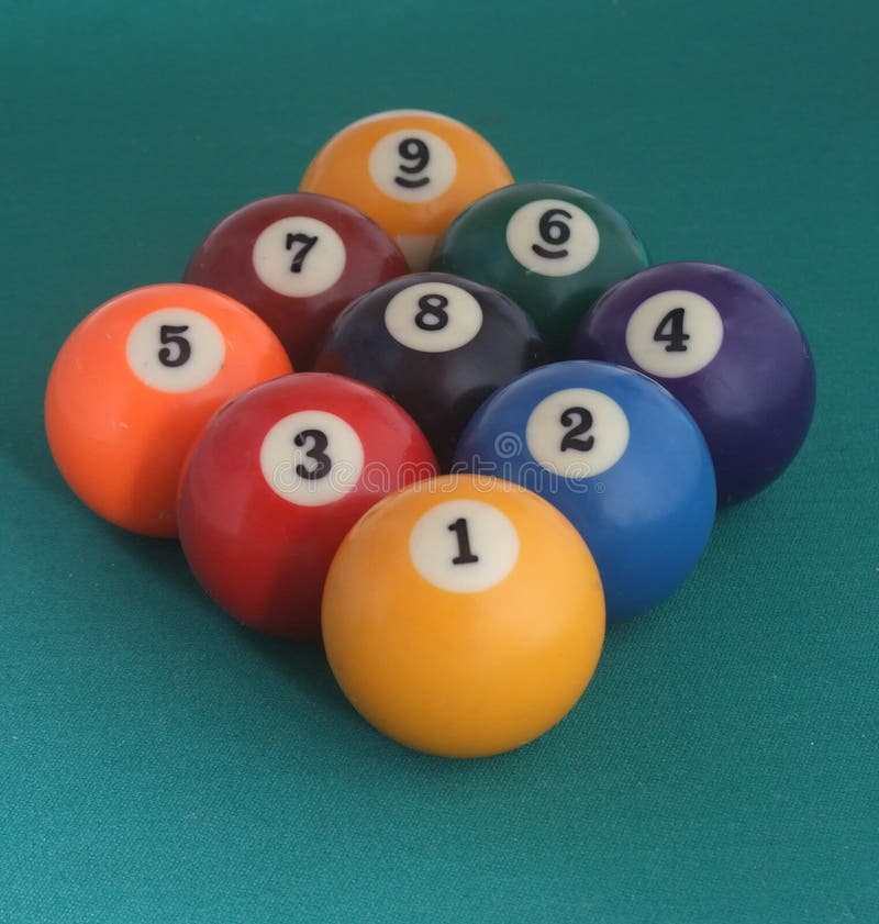 Billiard balls stock photo. Image of compete, game, ball - 7823080