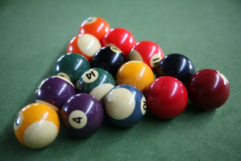 Billiard balls stock image. Image of competition, round - 7065495