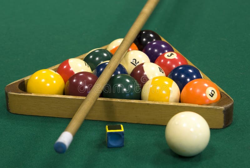 Billiard balls stock photo. Image of chalk, numbers, billiard - 7924774