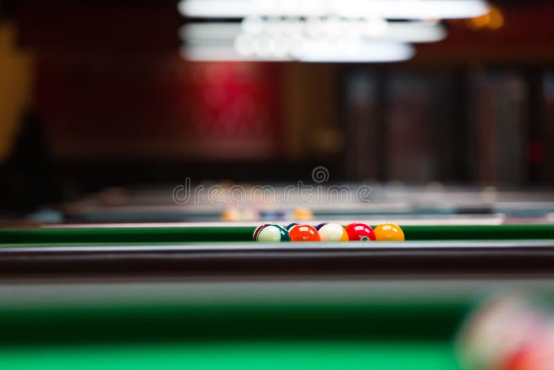 Billiard Balls stock photo. Image of play, game, competitive - 66864884