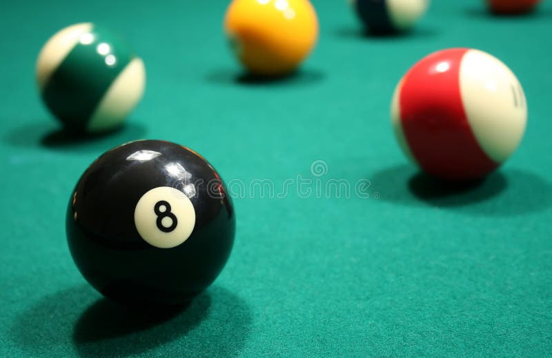 Billiard Ball number nine stock image. Image of pool, shot - 4908153