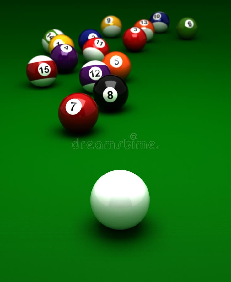 Billiard Balls stock illustration. Illustration of billiard - 47067974
