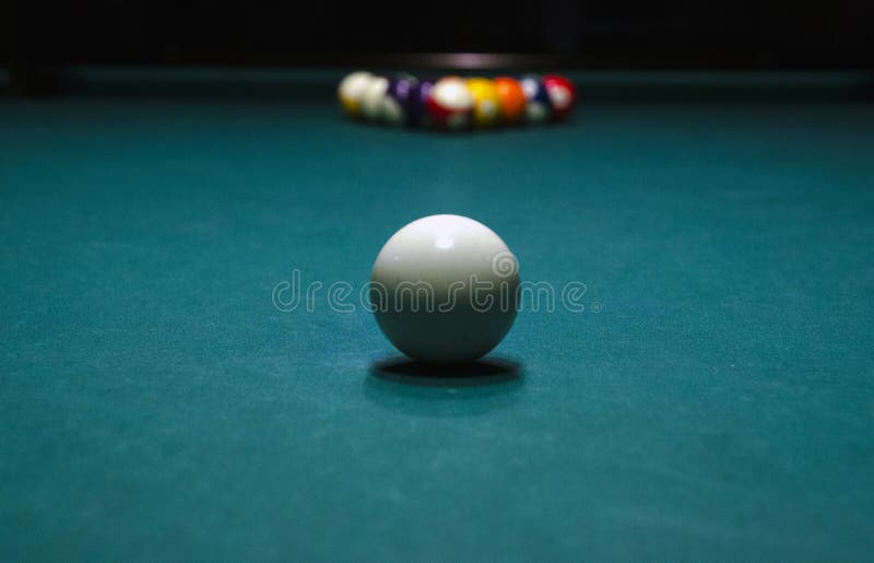 Billiard balls stock photo. Image of table, chalk, game - 288431416