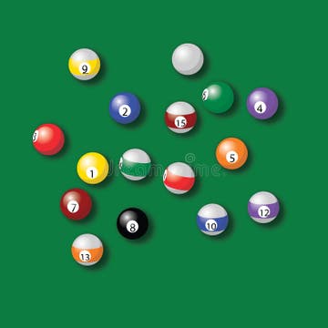 Pool Table Drawing Stock Illustrations – 768 Pool Table Drawing Stock ...