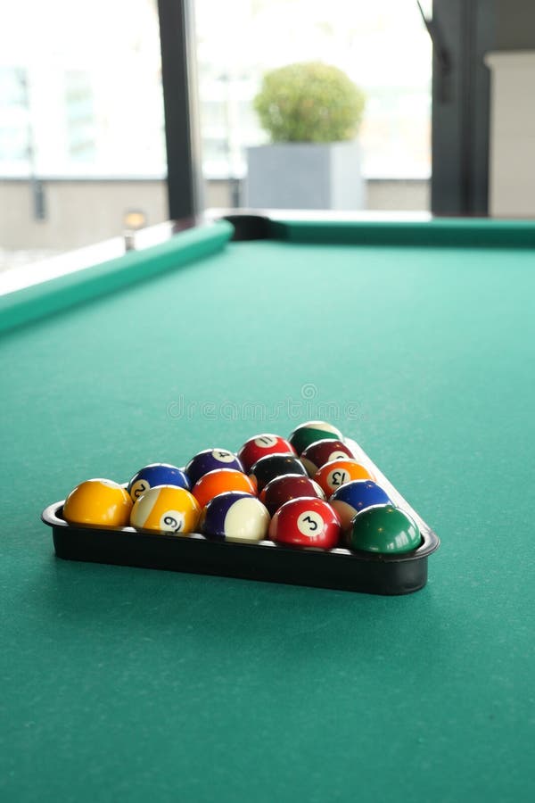 Billiard Balls on the Table. Stock Image - Image of balls, sport: 275359701